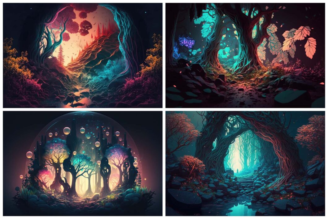 28 Enchanted Forest Landscapes in Glorious 6K Resolution | HipFonts