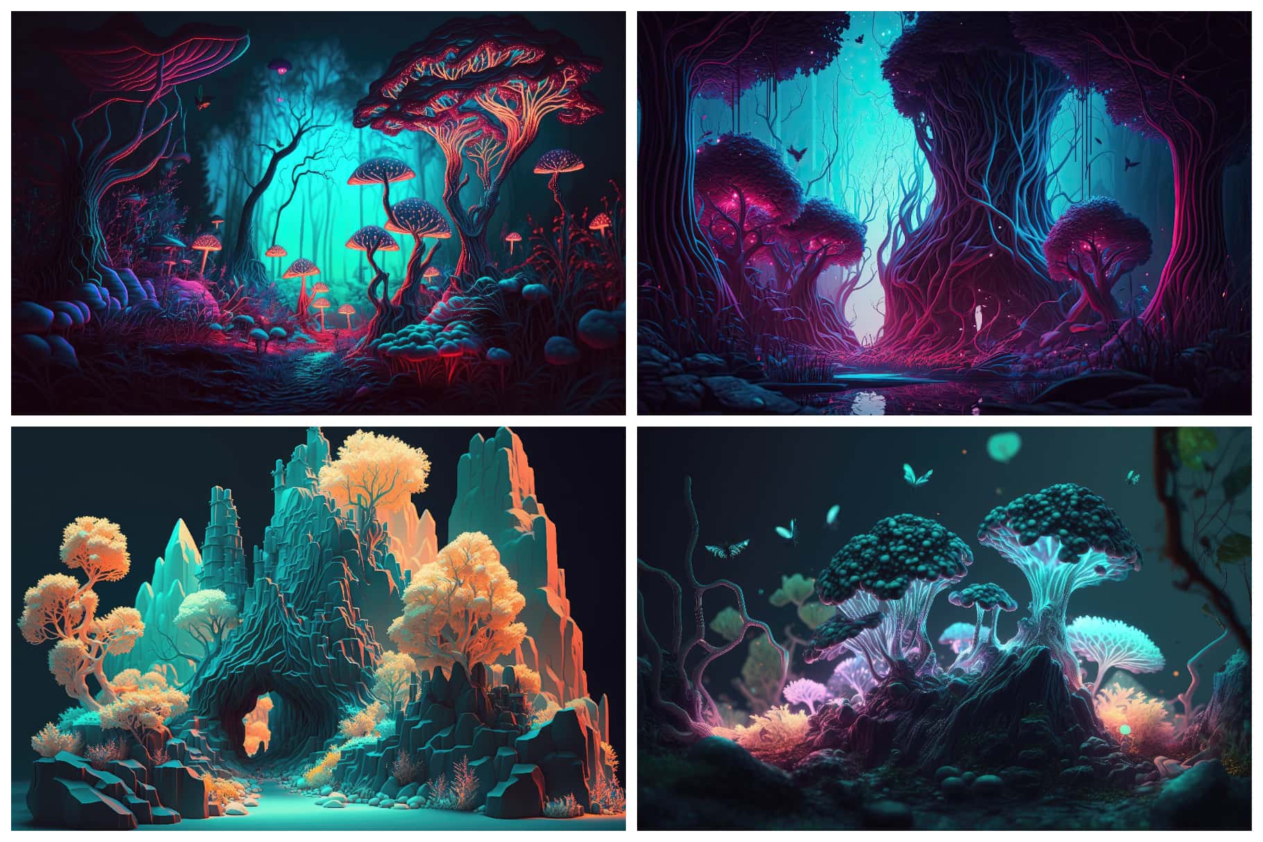 28 Enchanted Forest Landscapes in Glorious 6K Resolution | HipFonts