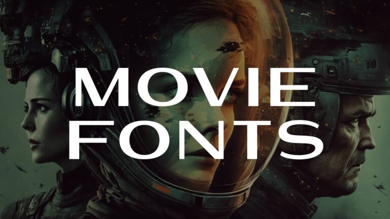 43 Best Cinematic Movie Fonts To Create Blockbuster Posters and Headers ...