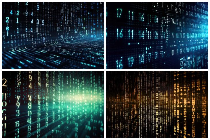 16 Binary Number Backgrounds for Your Digital Projects | HipFonts