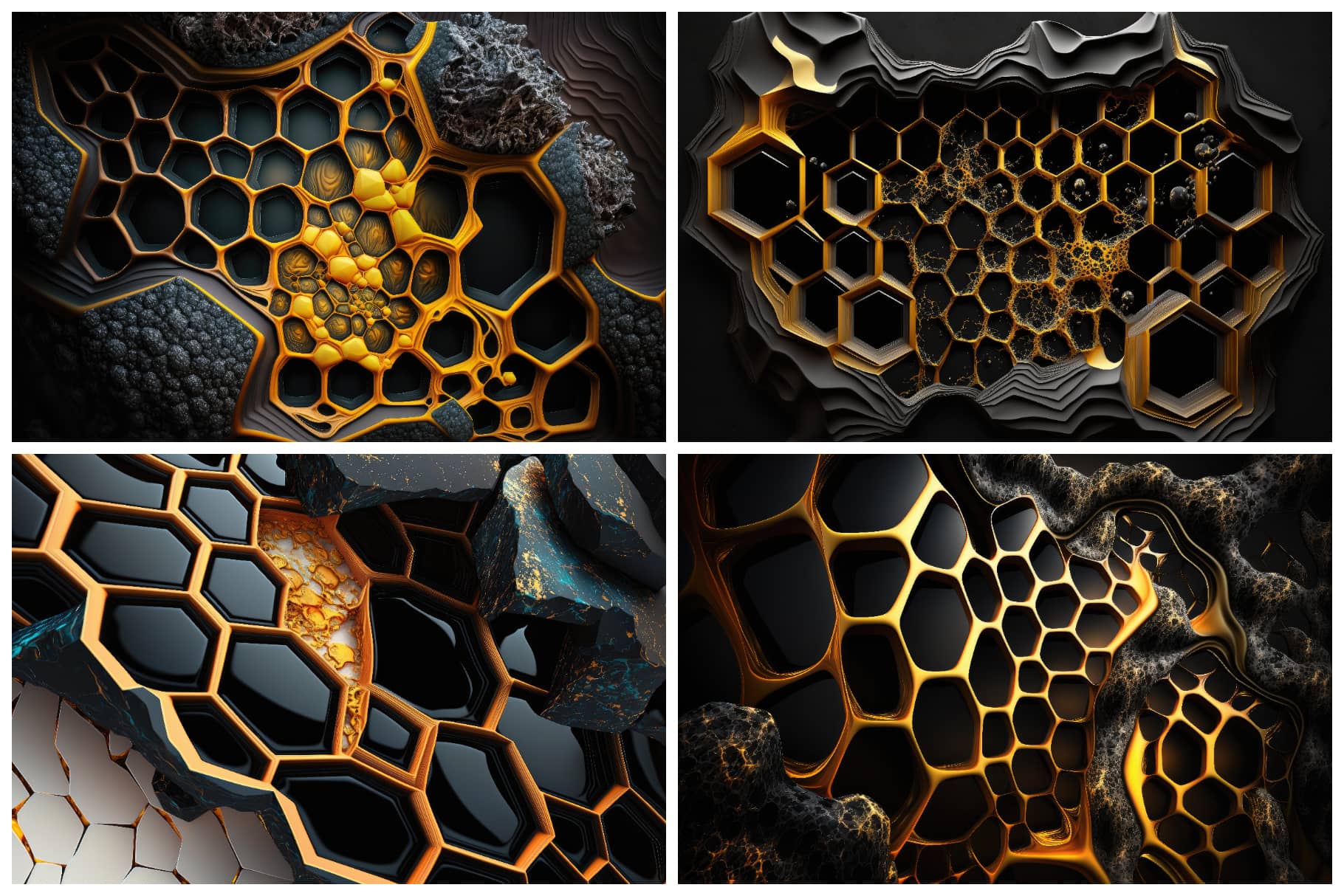 16 Honeycomb Wallpapers To Add a Touch of Elegance to Your Designs ...