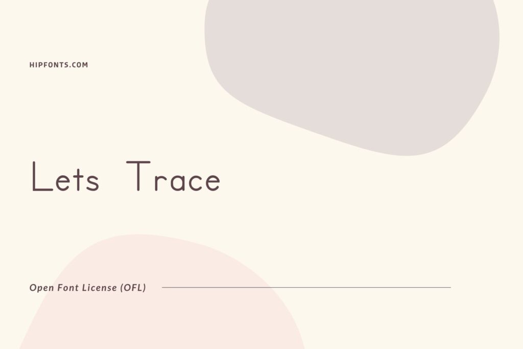 Lets Trace Font: Adding Handmade Flair to Your Designs with Lets Trace ...