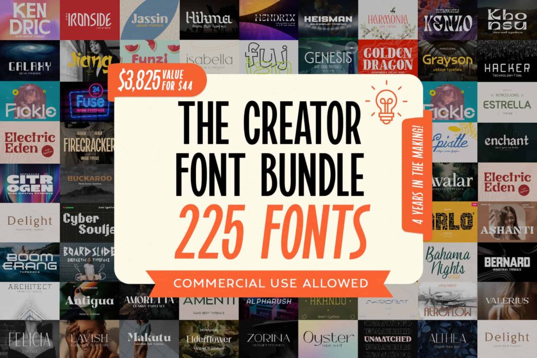 18 Font Bundles To Save You Time and Money On Your Next Project | HipFonts