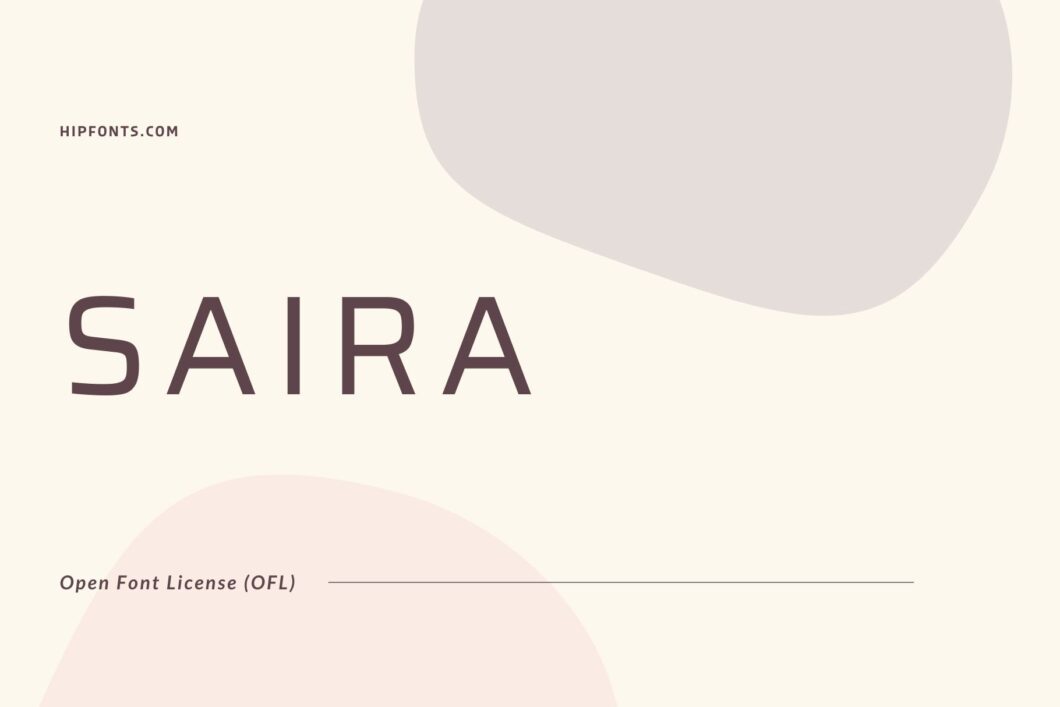 Saira Font Family: Discover the Perfect Blend of Elegance and ...