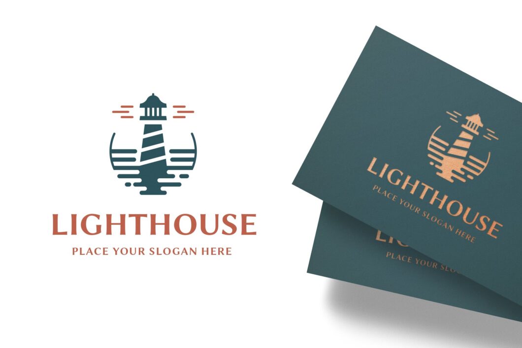 20 Clean and Fresh Lighthouse Logos for the Modern Business | HipFonts