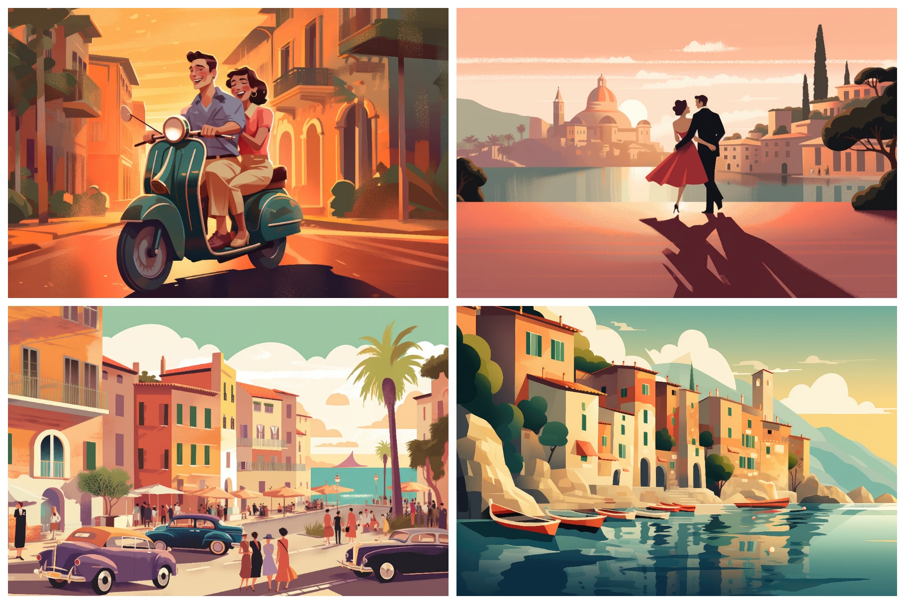16 Exquisite Travel Illustrations That Capture the Essence of Italy ...