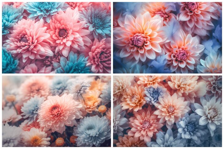 16 Captivating Pastel Flower Backgrounds That Inspire Serenity | HipFonts
