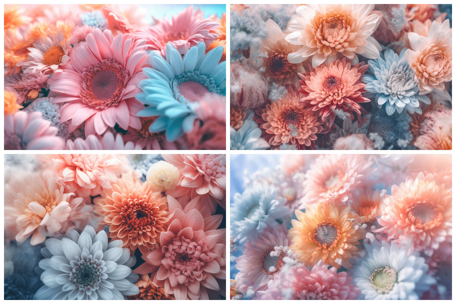 16 Captivating Pastel Flower Backgrounds That Inspire Serenity | HipFonts