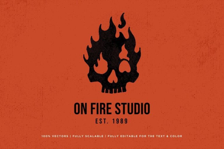 25 Excellent Fire Logos To Energize Your Branding Project | HipFonts