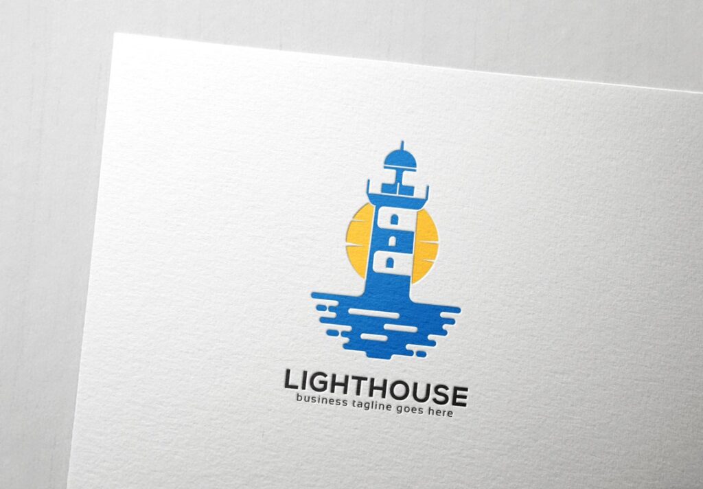 20 Clean and Fresh Lighthouse Logos for the Modern Business | HipFonts