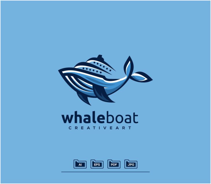 15 Majestic Whale Logos For Your Brand | HipFonts