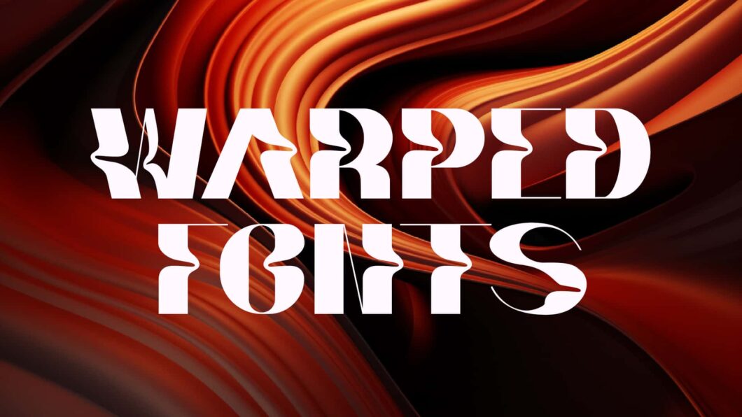16 Warped Fonts for Creating Mind-Bending and Original Designs | HipFonts