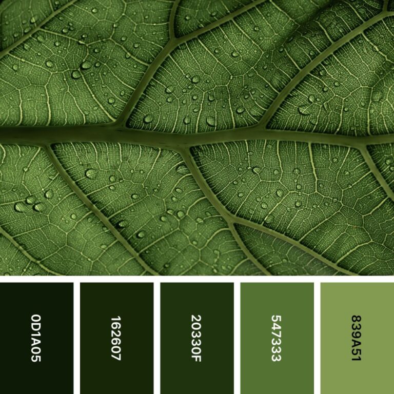 30 Green Color Palettes for Earthy Enthusiasts | HipFonts