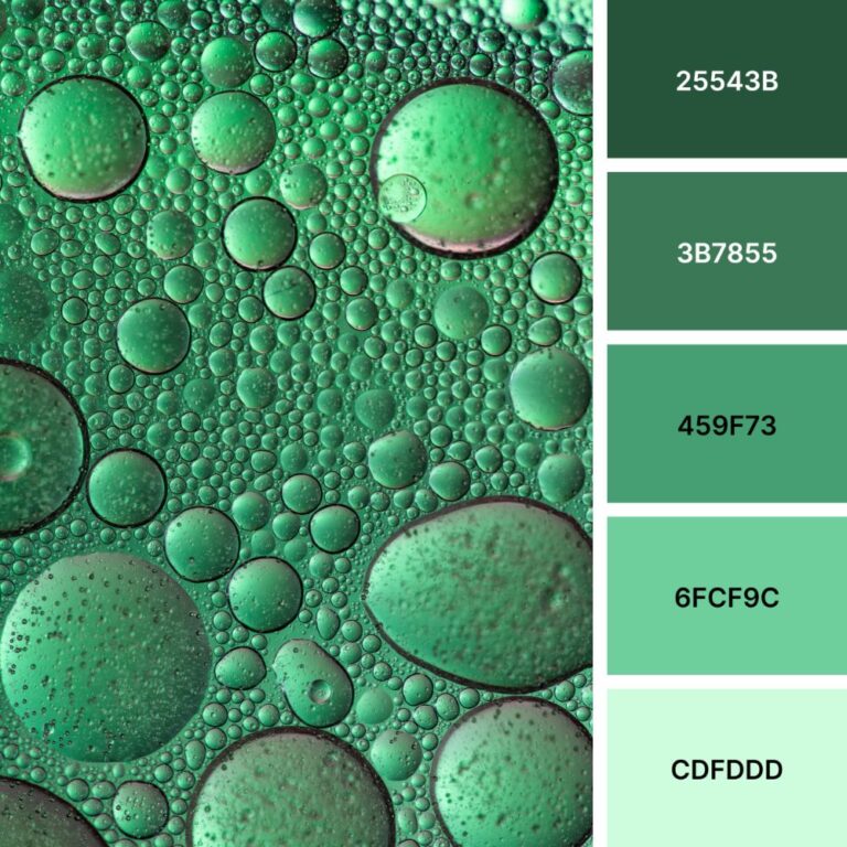 30 Green Color Palettes for Earthy Enthusiasts | HipFonts