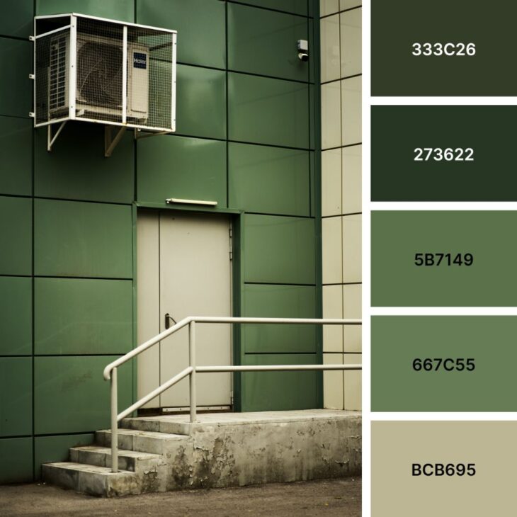 30 Green Color Palettes for Earthy Enthusiasts | HipFonts