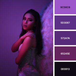 Royal Hues: 40+ Purple Color Palettes for Majestic Creations | HipFonts