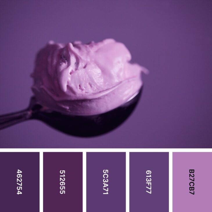 Royal Hues: 40+ Purple Color Palettes for Majestic Creations | HipFonts