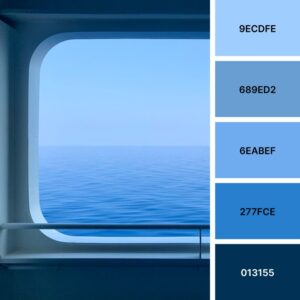 Blueprints of Cool: 30 Blue Color Palettes for Slick Creations | HipFonts