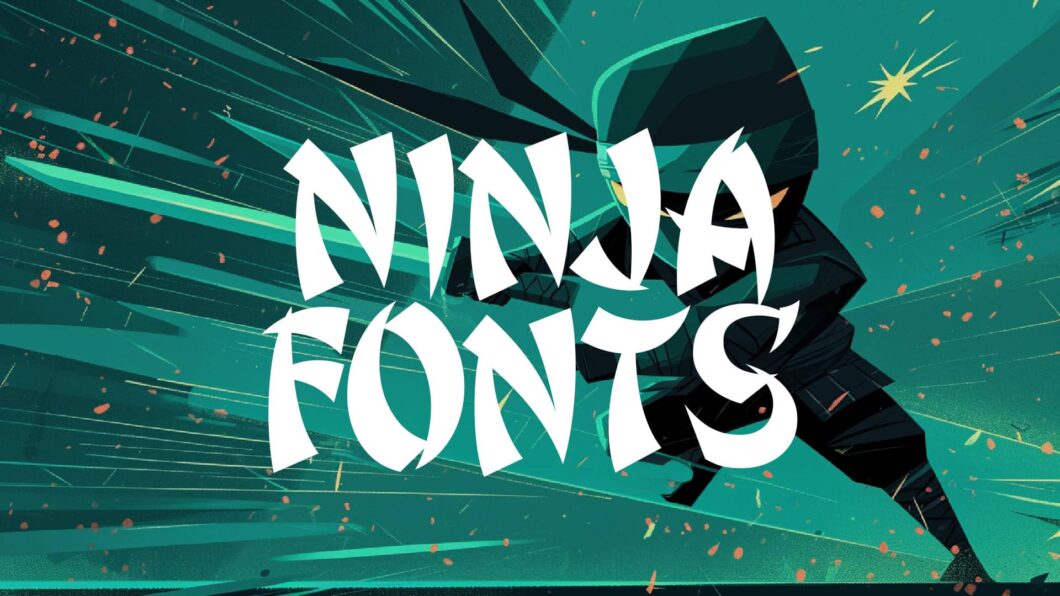 15 Stealthy Ninja Fonts for Razor-Sharp Designs | HipFonts