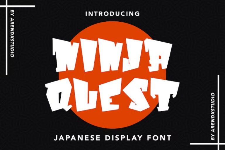 15 Stealthy Ninja Fonts for Razor-Sharp Designs | HipFonts