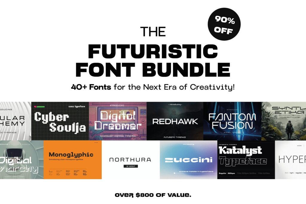 Futuristic Fonts | HipFonts